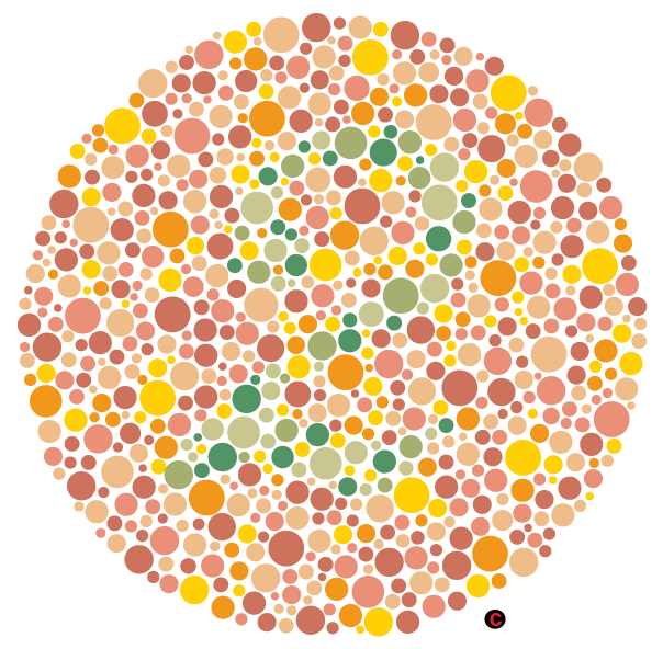 Online Pseudoisochromatic Plates Color Vision Test Colblindor